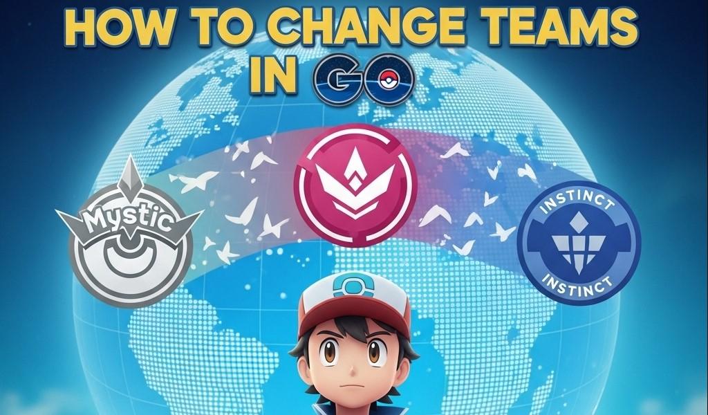 How to Change Teams in Pokemon Go (2025): Play Globally!