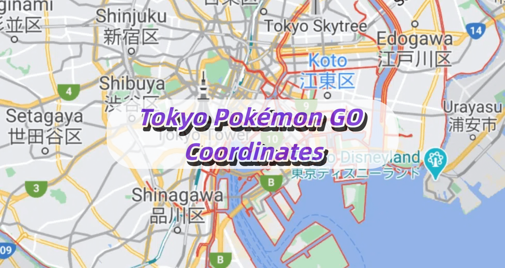 Top 10 Tokyo Pokémon GO Coordinates for Rare Spawns